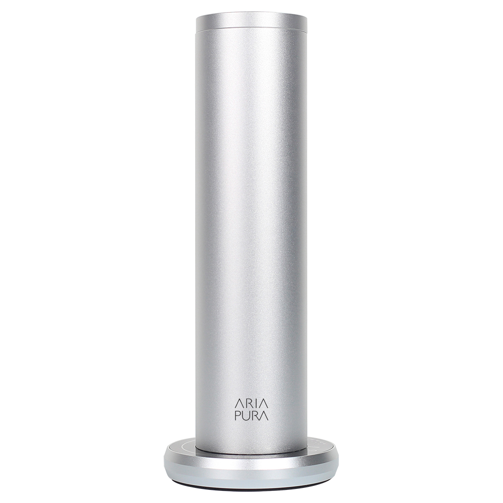 ARIA PURA - přístroj sloup - nebulizér difuzér AP3 Tower silver - Aria Pura